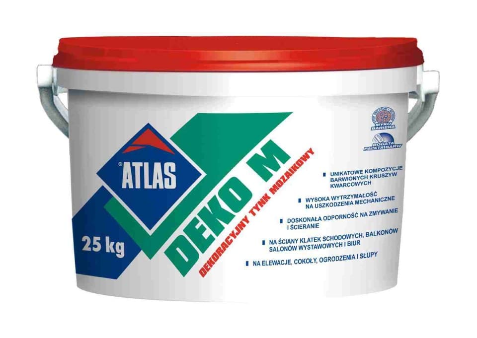 ATLAS DEKO M - dekoracyjny tynk mozaikowy. Recenzja opinie, cena